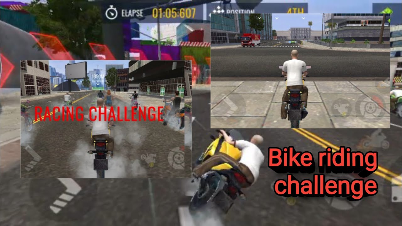 Bike riding challenge....... - YouTube