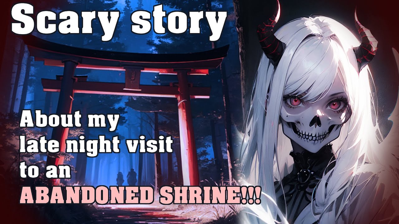 Scary story about a visit to haunted JAPANESE SHRINE! #scary # ...