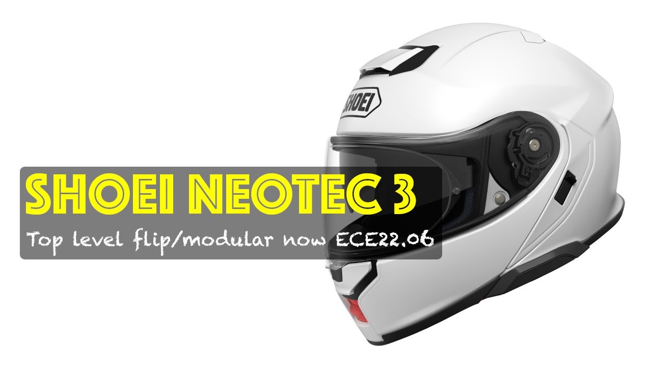 The Shoei Neotec 3 is here! Their best ever? - YouTube