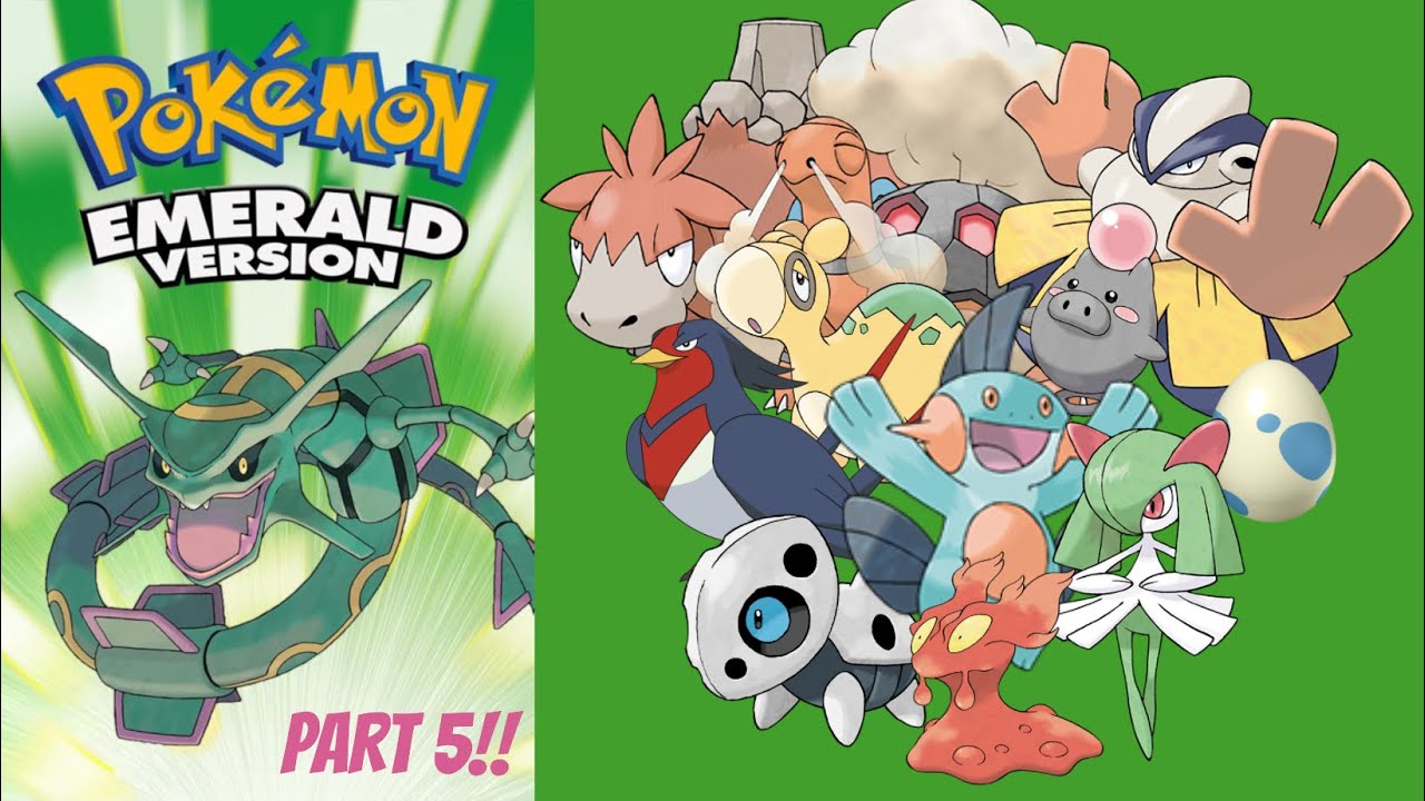 Pokemon Emerald Playthrough Part 5!! - YouTube