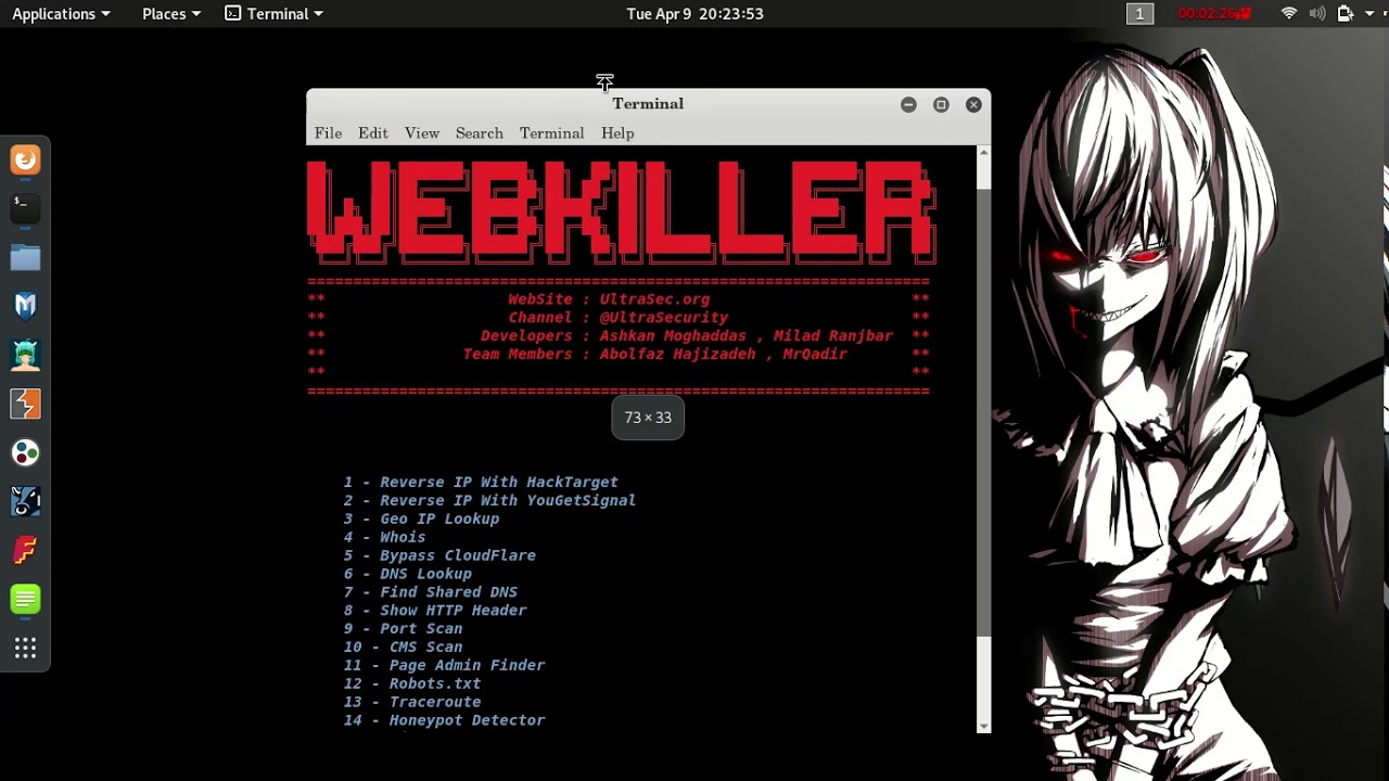 Install And Review WebKiller In KaliLinux - YouTube