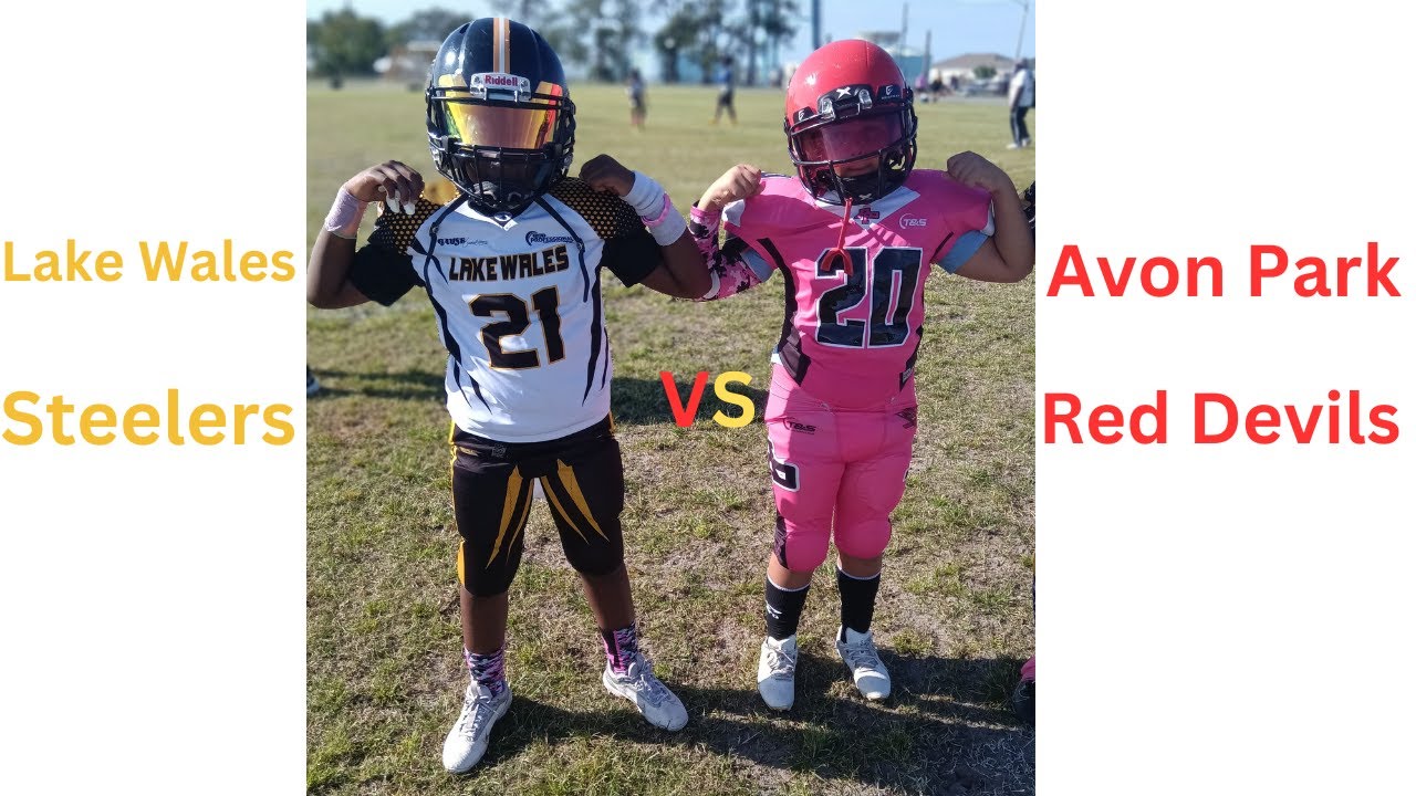 🚨🔥🏈 JR Lake Wales Steelers vs Avon Park Red Devils - YouTube