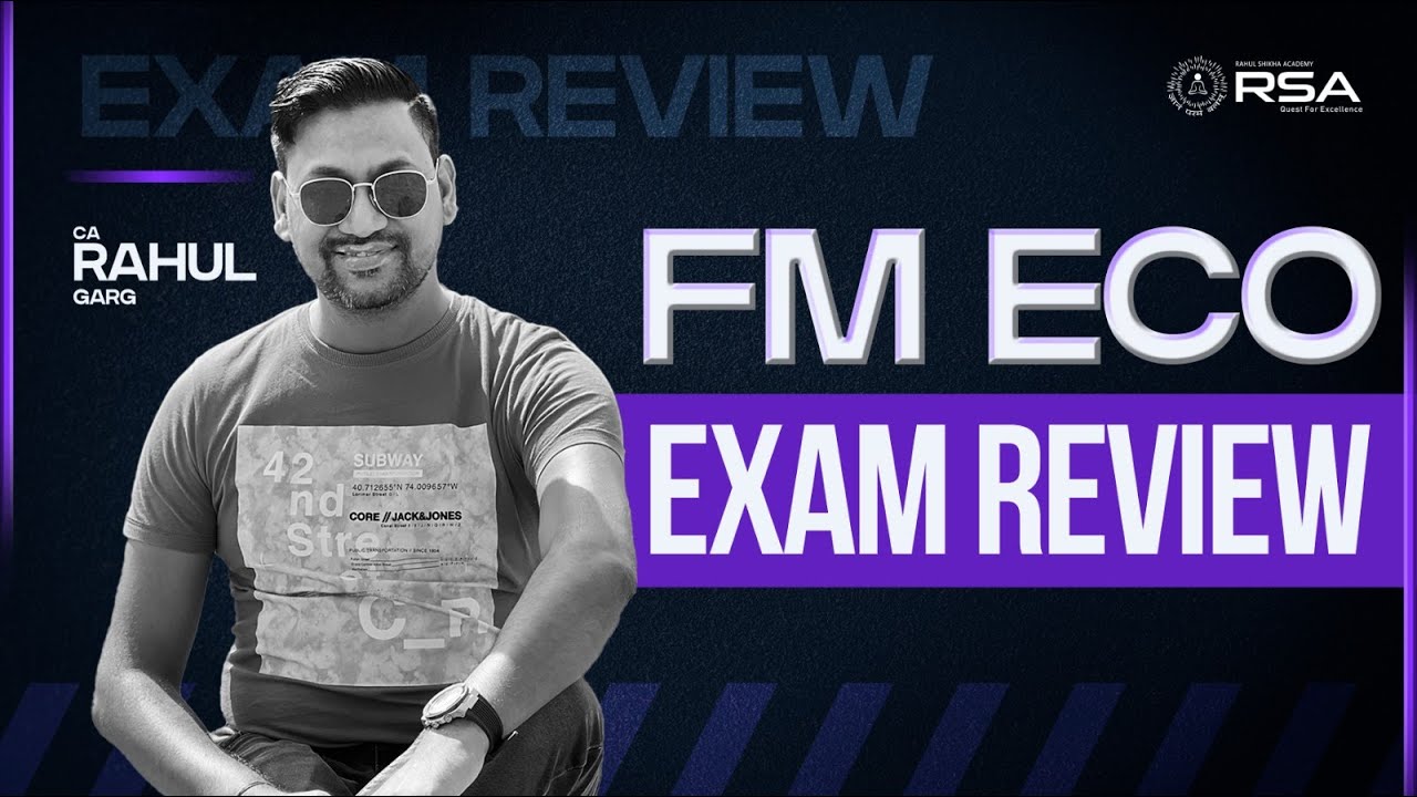 Exams Over | FM ECO Review - YouTube