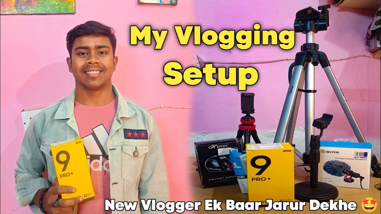 My Vlogging Setup | Most Affordable Phone Vlogging 😃 | How To Start ...