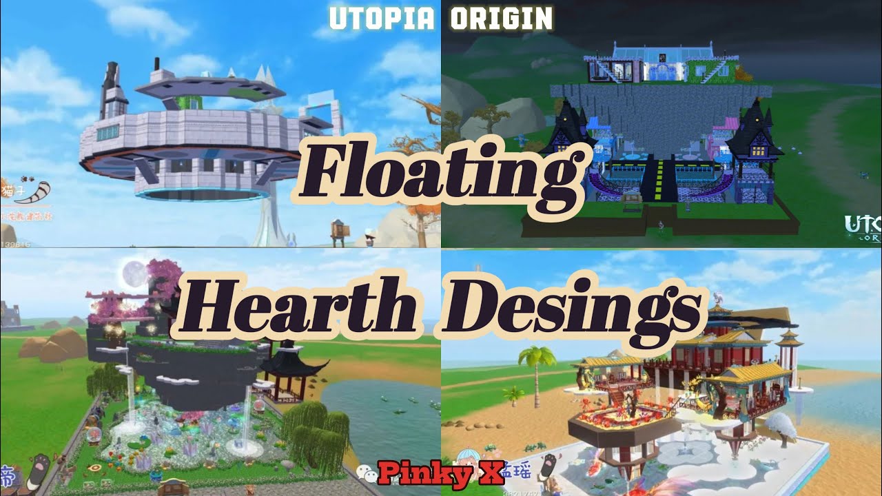 Utopia origin: Floating Hearth designs || 4-Design - YouTube