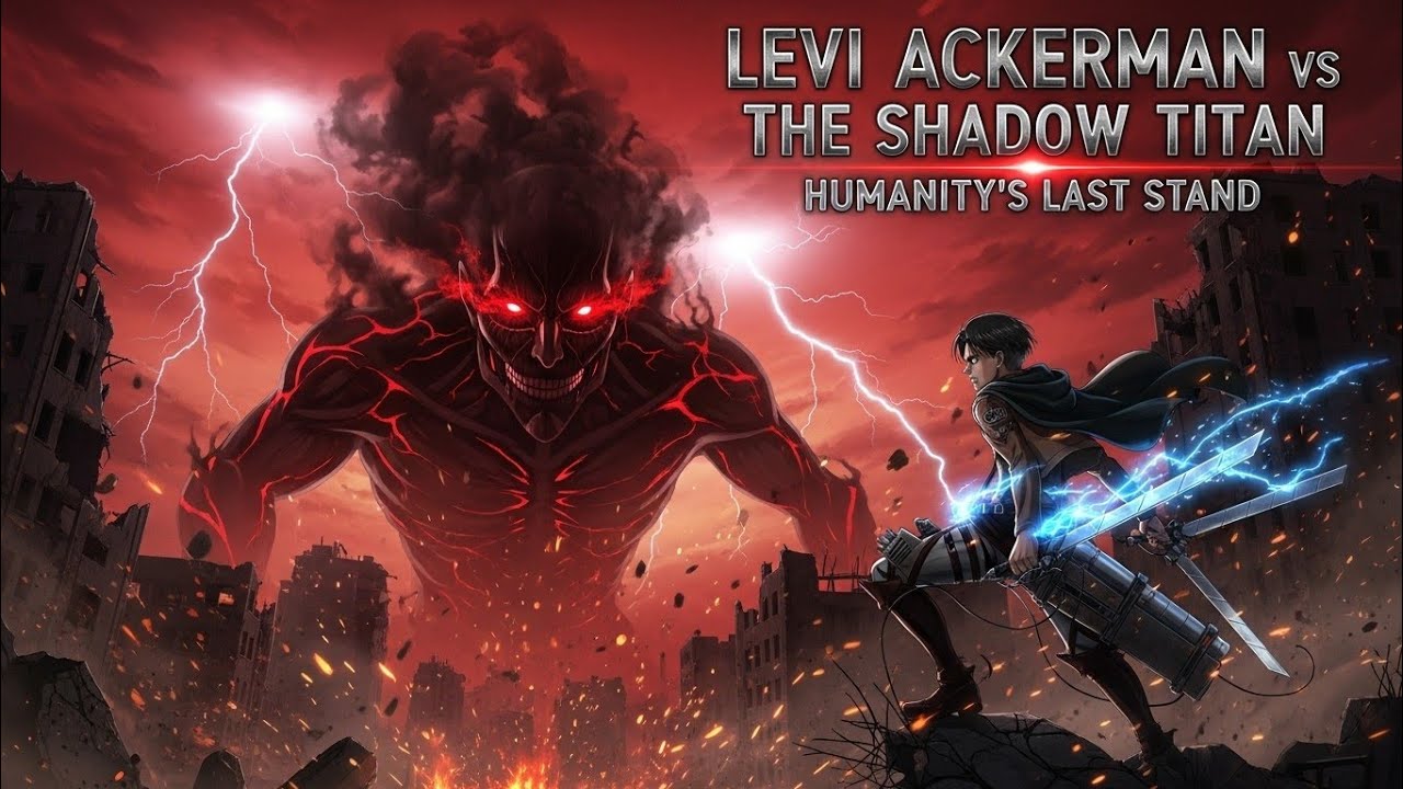 Levi vs Shadow Titan Humanity’s Last Stand ||‎ horror movie - YouTube