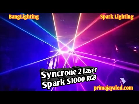 Syncrone 2 Laser Spark S1000 RGB - YouTube
