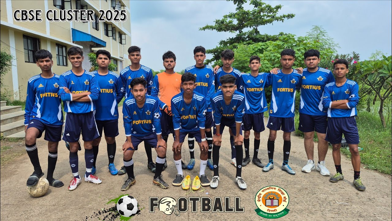 CBSE football cluster 2025⚽|| Springfield world school vidisha - YouTube
