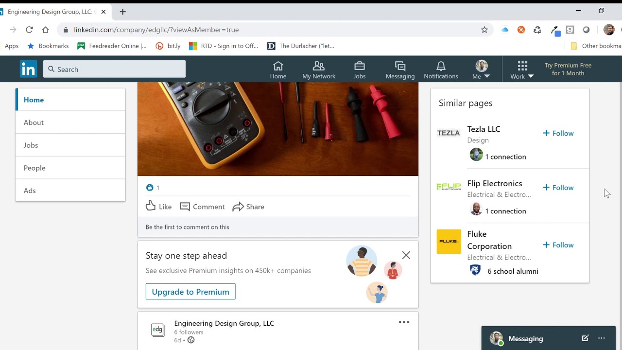 LinkedIn: Sharing Business Page Content - YouTube