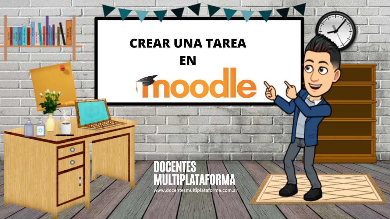 Como Crear una tarea en Moodle - YouTube