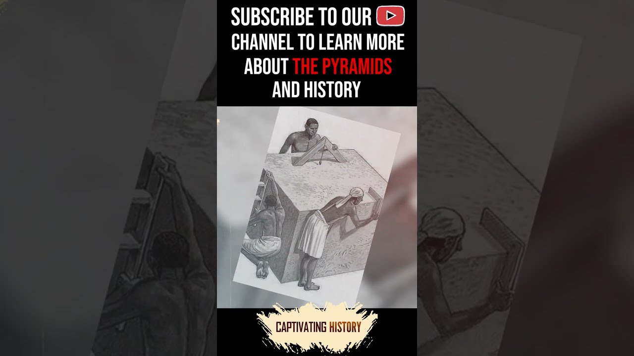 How Were the Stones of the Pyramids Cut, Transported, and Put in Place ...