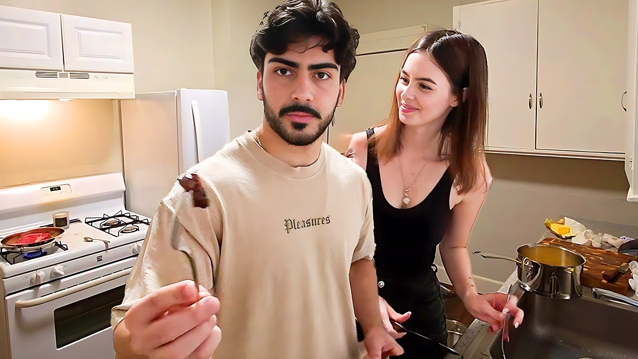 I Tried Cooking With Morgan.. - YouTube