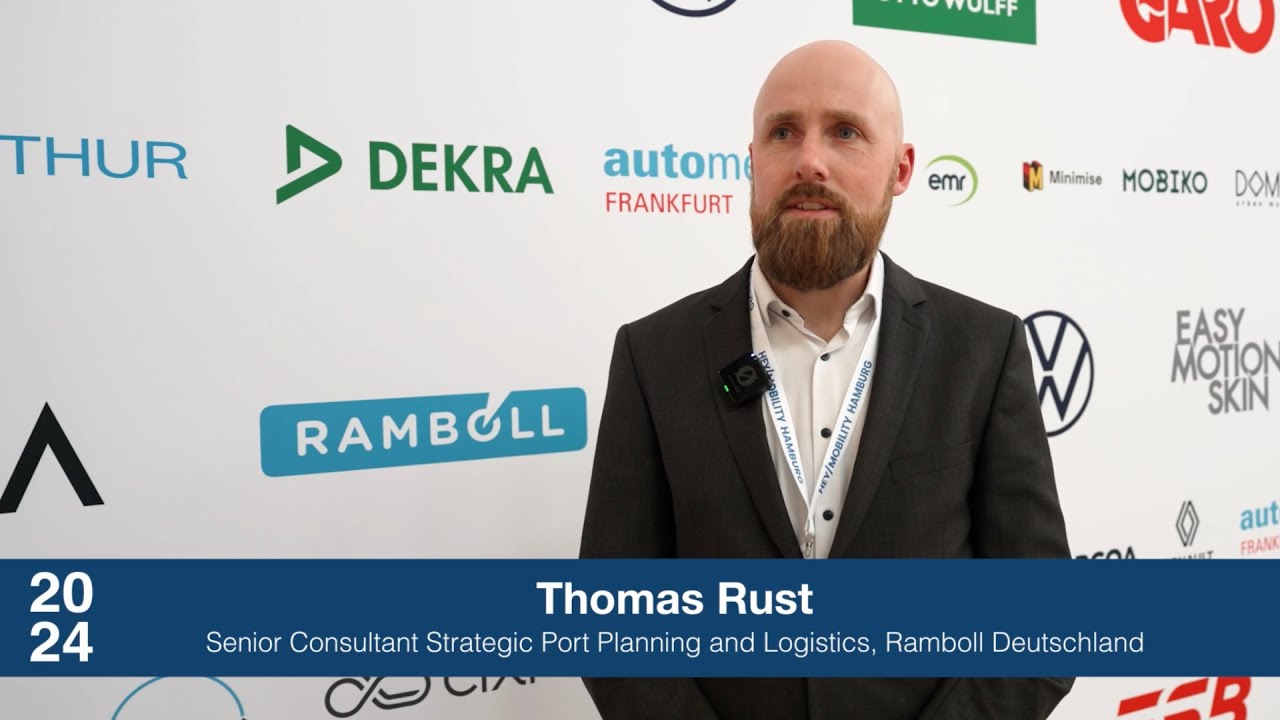 Interview: Thomas Rust, Senior Consultant Strategic Port Planning and Logistics, Ramboll (DE ...