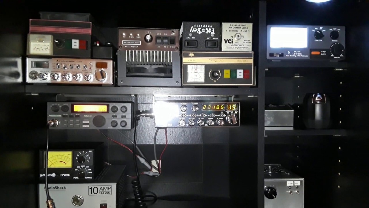 The Ford Man's CB base station set up - YouTube