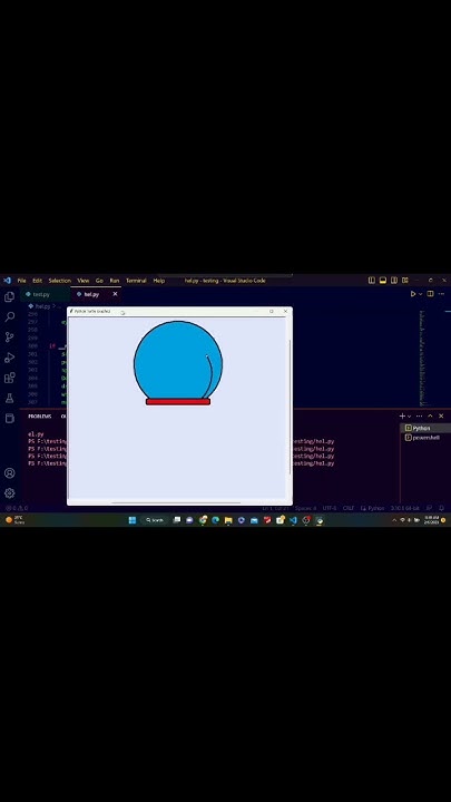 Draw Doremon With Python Youtube