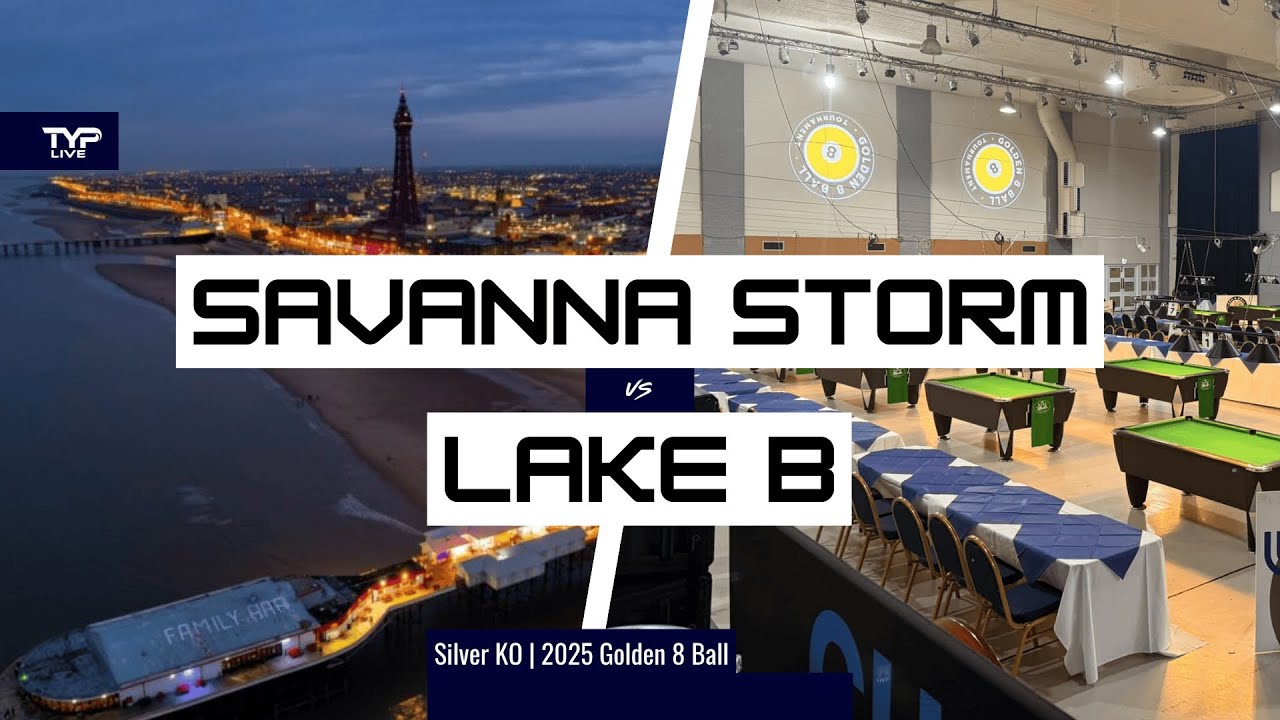 Savanna Storm v Lake B | Silver KO | 2025 Golden 8 Ball - YouTube