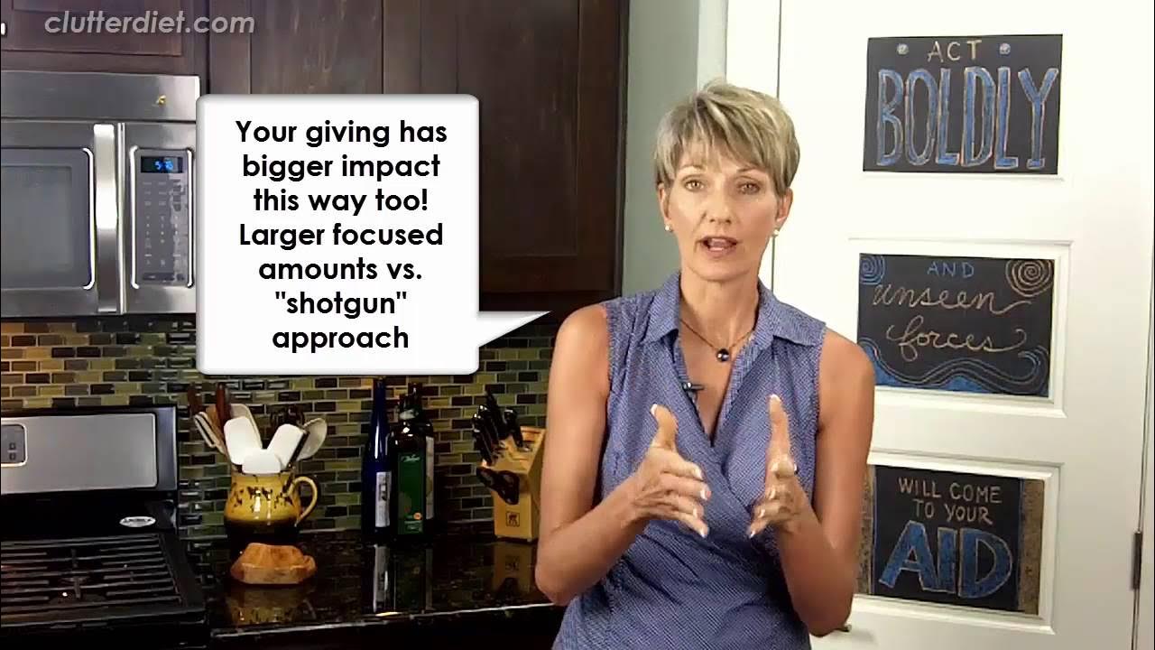 Too Tired to Organize...? | Clutter Video Tip - YouTube