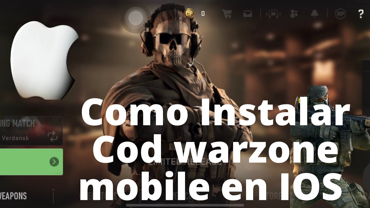como instalar cod warzone mobile en IOS Iphone DESDE LATINOAMERICA NO TODOS EL MUNDO, COD ...