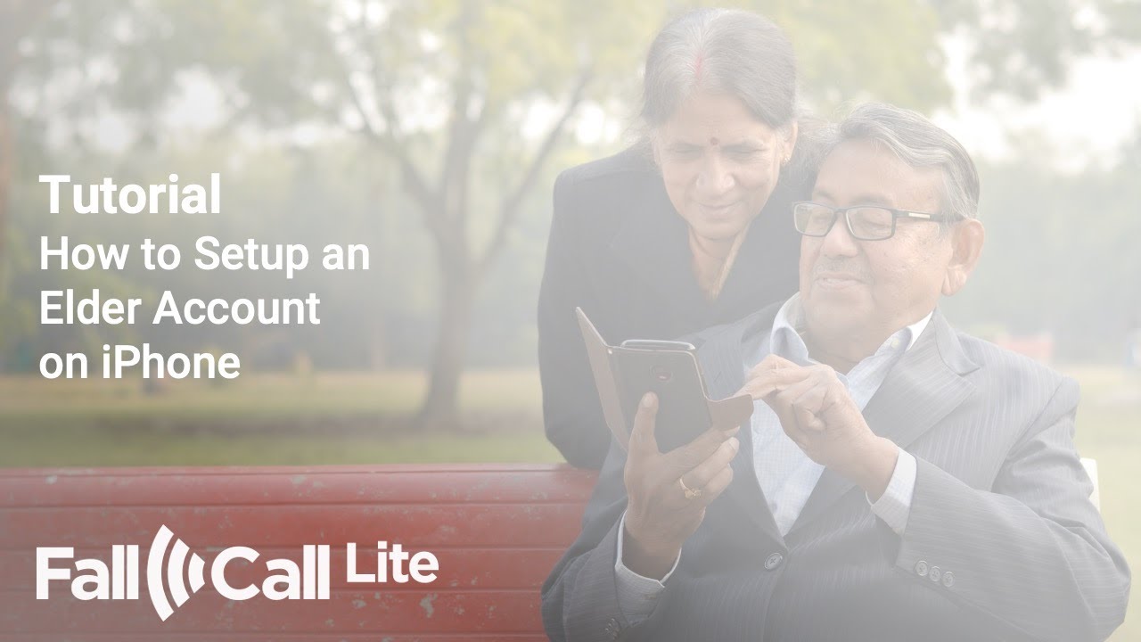 FallCall Lite: Setting up an Elder Account - YouTube