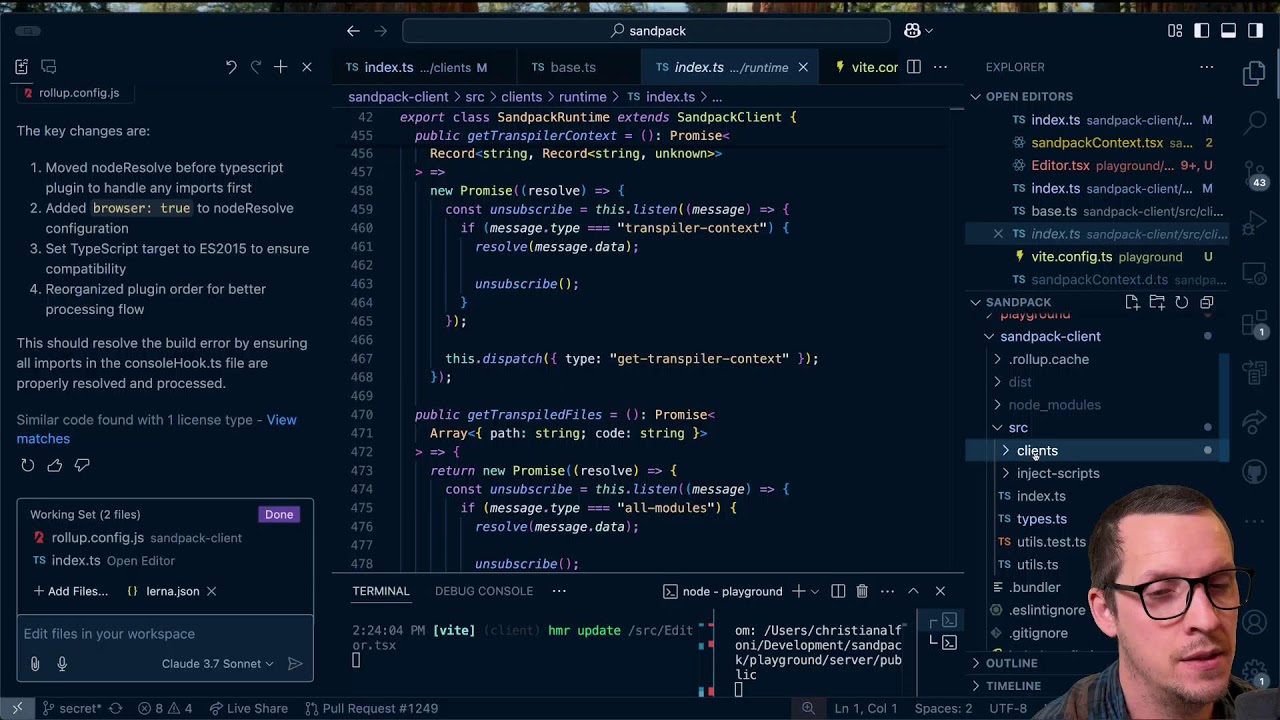 CodeSandbox - Sandpack - Working on something new - YouTube