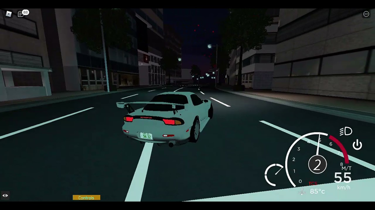 Midnight Racing: Tokyo (Roblox) | RE Amemiya Mazda RX-7 FD Drifting ...