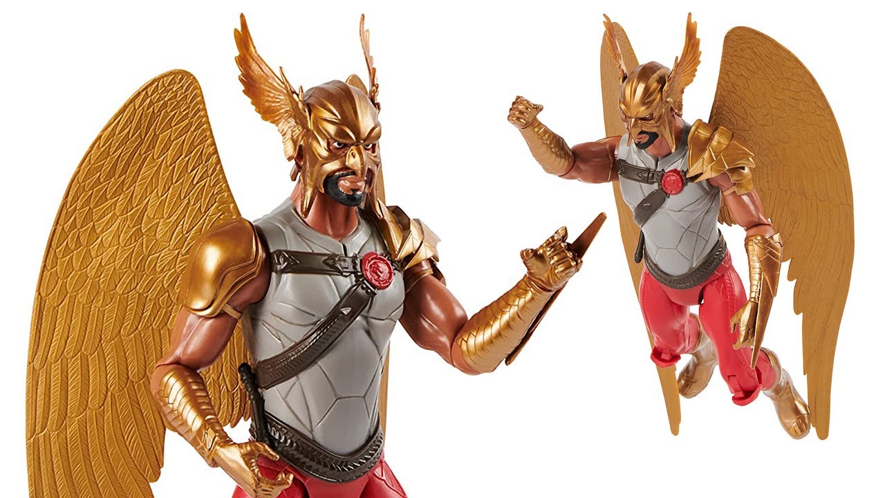 DC Comics, Hawkman 12-inch Action Figure, Black Adam Movie Collectible ...