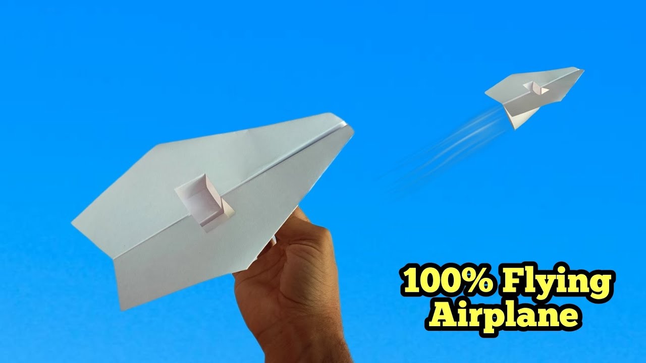 How to Make Best Flying Airplane | Over Flying 200 Feet | Homemade ...
