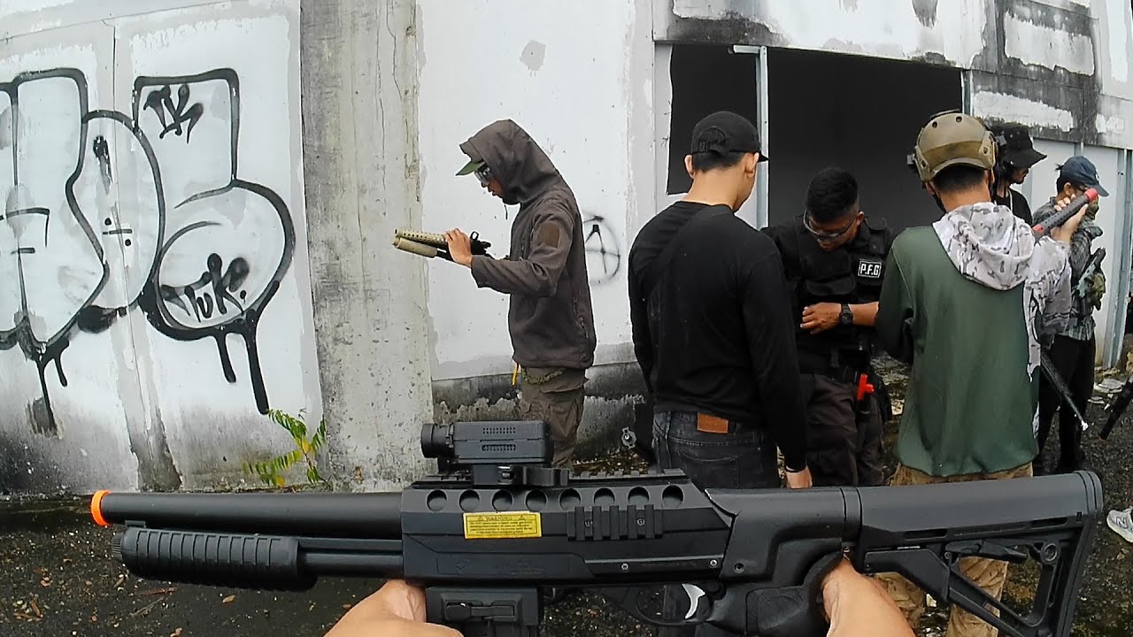 Airsoft Indonesia | Skirmish CQB Spring 8 vs 8 di Bali | Double Eagle ...