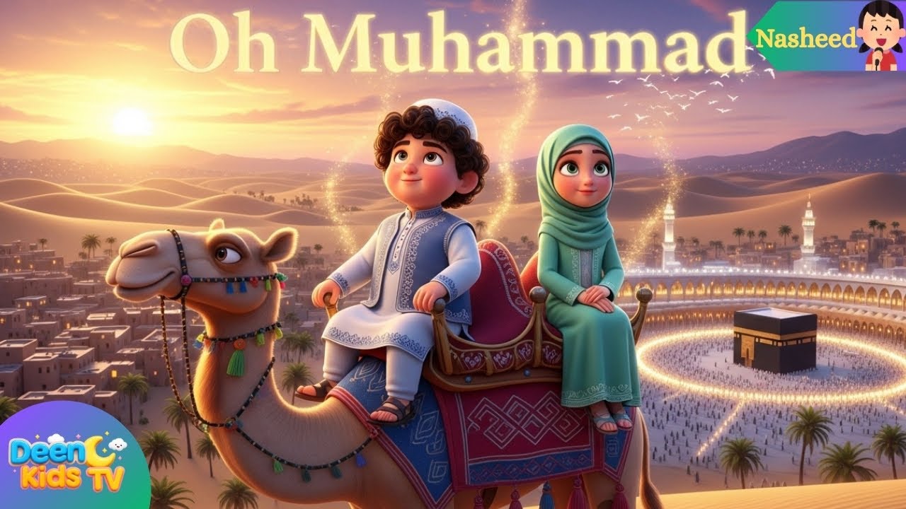 Oh muhammad, Peace be upon you, Prophet Muhammad Song for Kids: Islamic ...