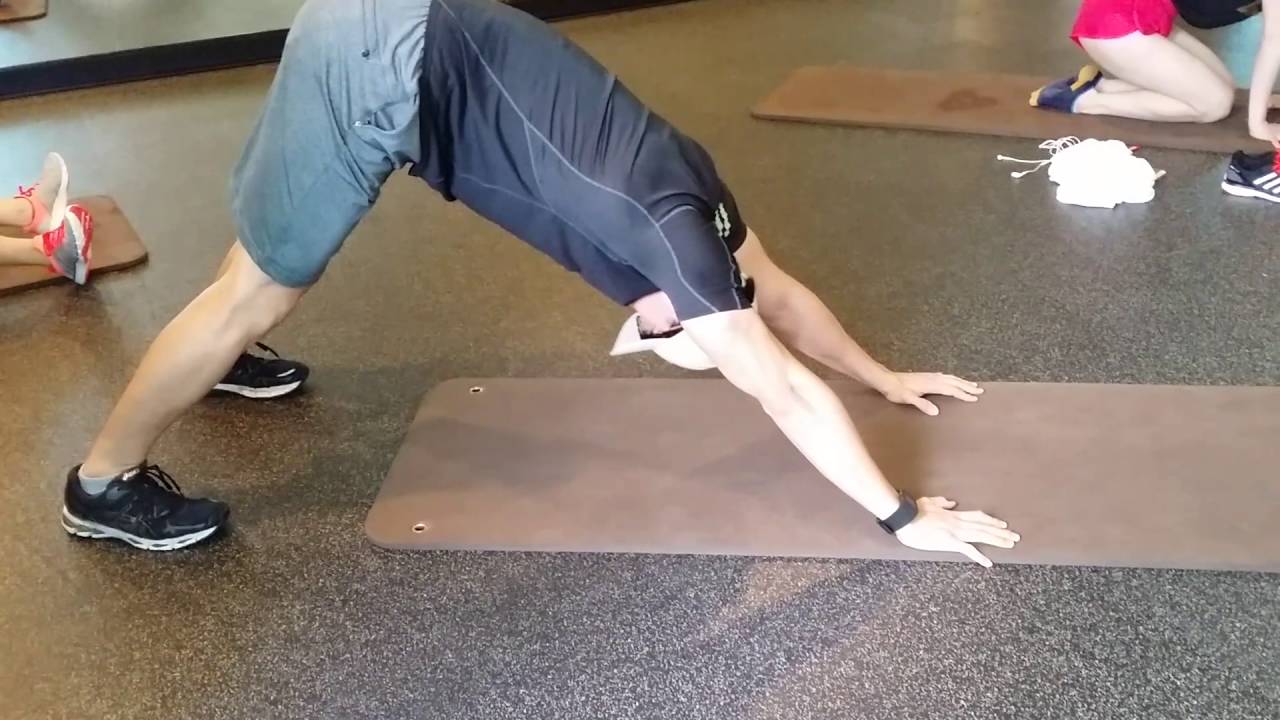 Modified Downward Dog - YouTube