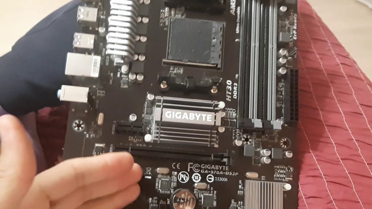 gigabyte ga-970a-ds3p - YouTube