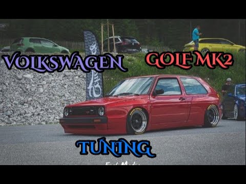 VOLKSWAGEN GOLF MK2 TUNING ( with pictures ) - YouTube