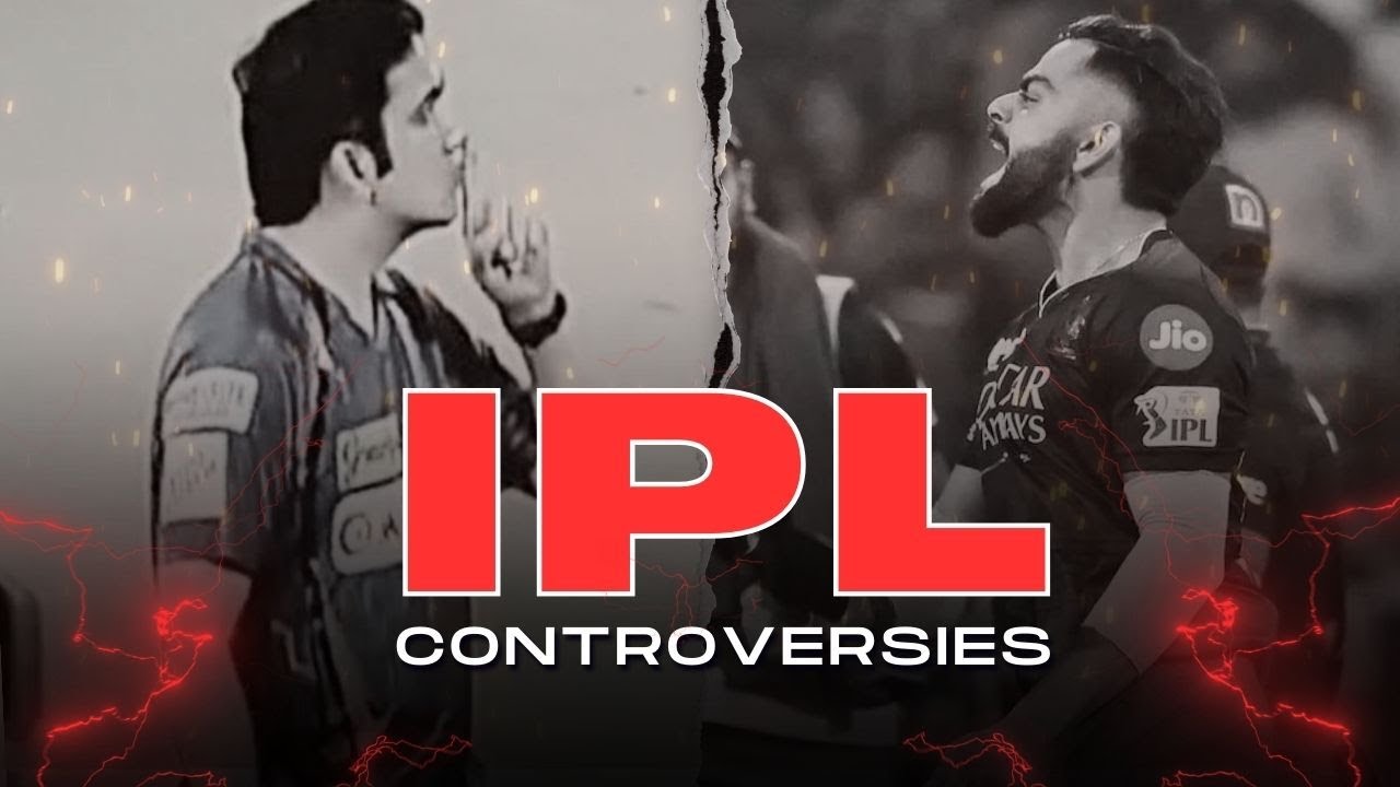 IPL: Top 6 Biggest IPL Fights | Virat Kohli & Gautam Gambhir Fight Full ...