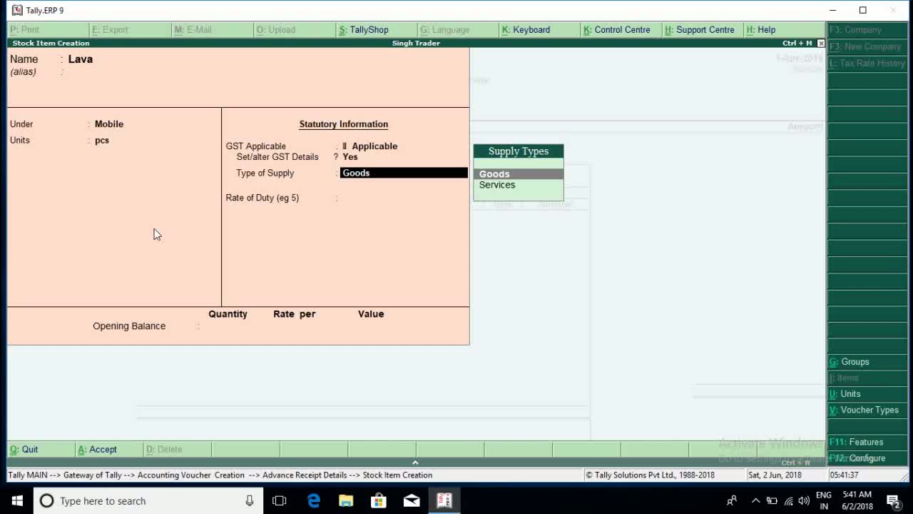How To Adjust The Amount Of Tax Paid On Advance Receipt In Tally ERP 9 how-to-adjust-the-amount-of-tax-paid-on-advance-receipt-in-tally-erp-9