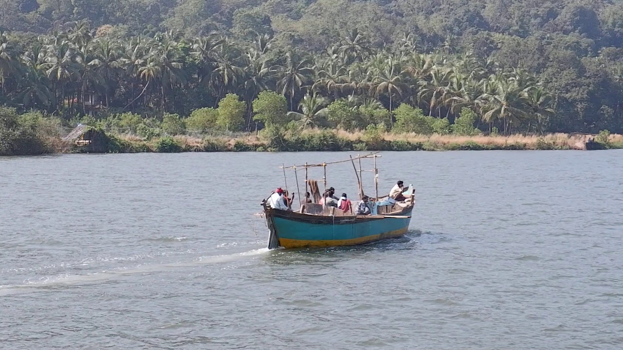 Mandovi River...Goa ...India...2019..November....Mandovi River...Goa ...