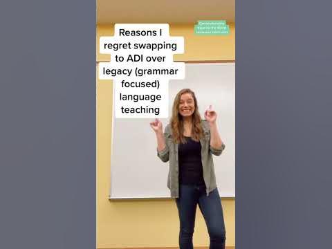 Acquisition Driven Instruction and Comprehensible Input in World Language Class Class - YouTube