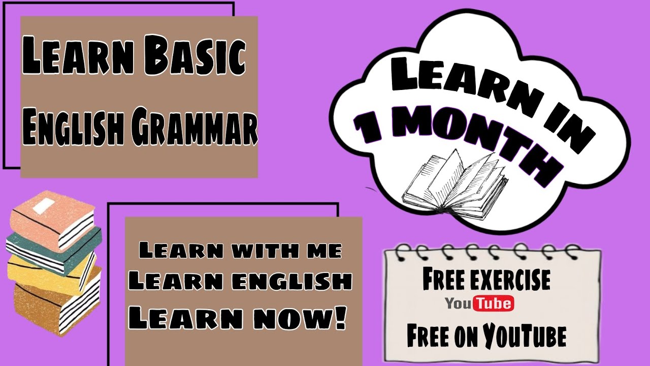Learn basic grammar|Learn grammar in 1 month| #learnenglish # ...