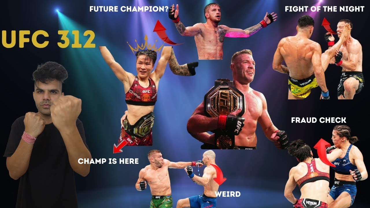 UFC 312 Recap: The Fight That Shocked The World - YouTube