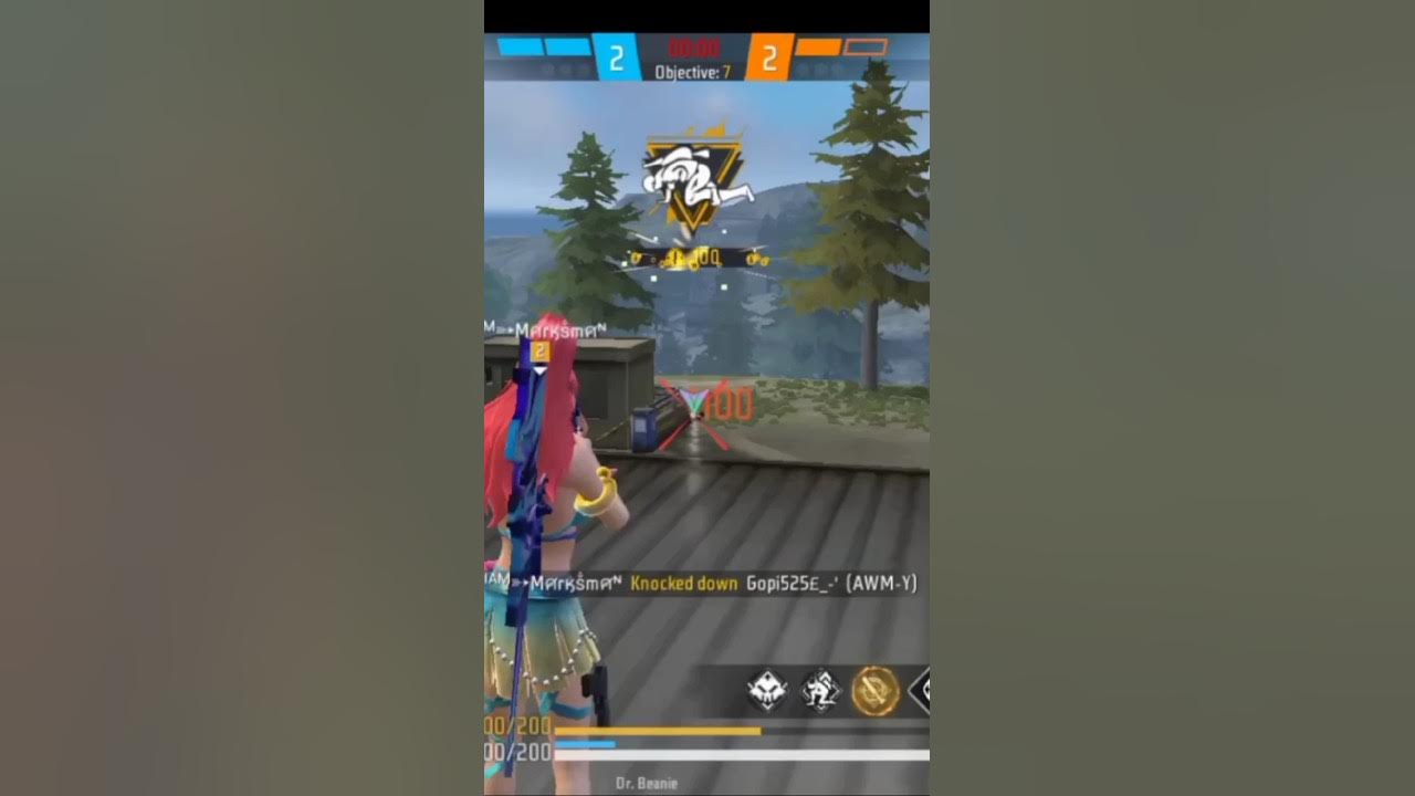 Freefire Double Amw Challenge 🙏 Youtube
