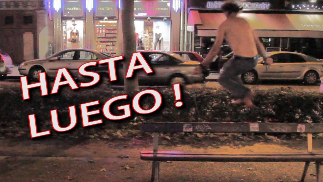 HASTA LUEGO ! - YouTube