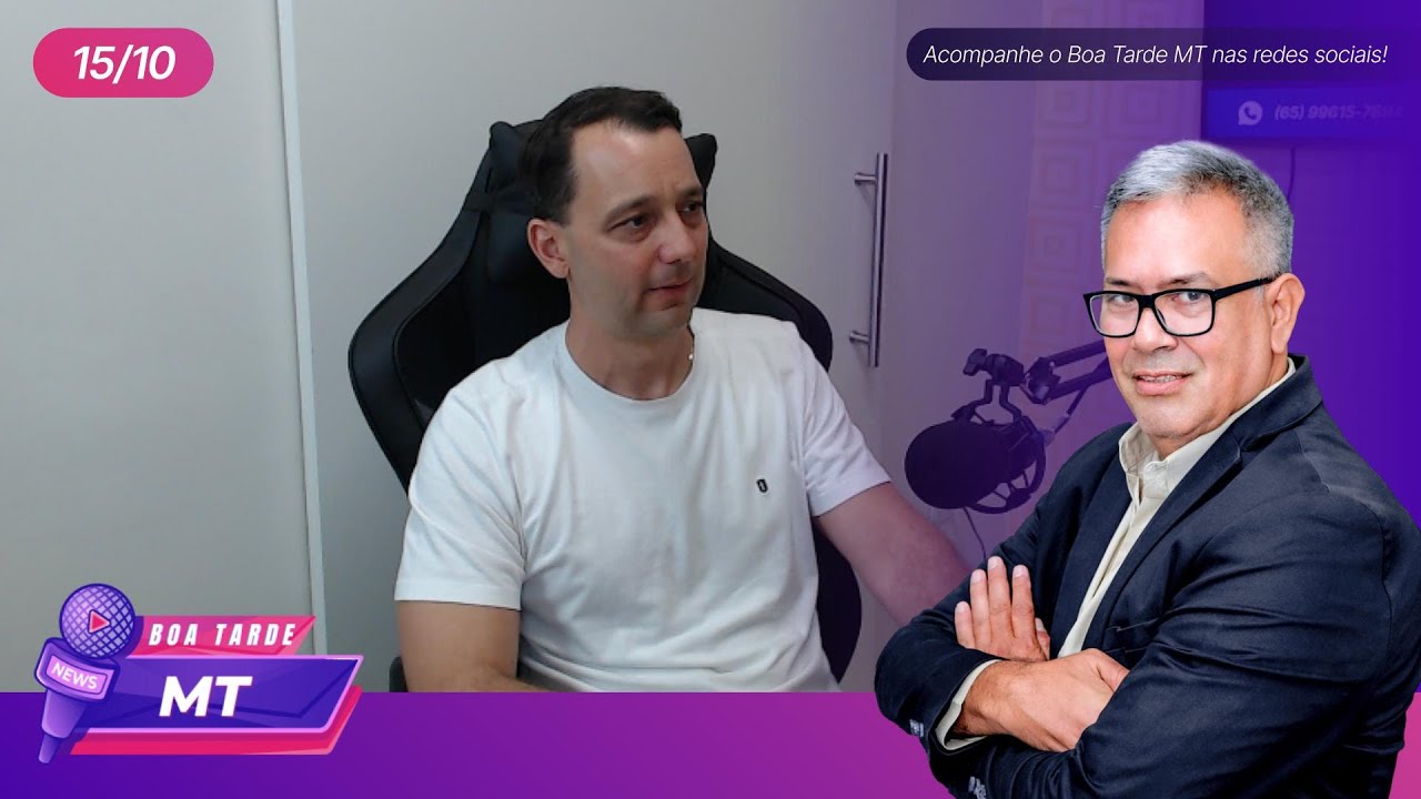 Rafael Mestre - Podcast Boa Tarde Mato Grosso - YouTube