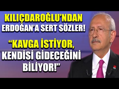 Kılıçdaroğlu'ndan Erdoğan'a sert sözler: Kavga istiyor, kendisi gideceğini biliyor!