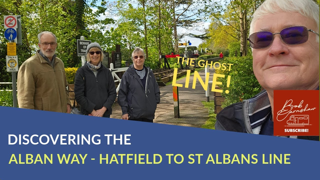 Discovering The Alban Way - The Old Hatfield To St Albans Line - YouTube