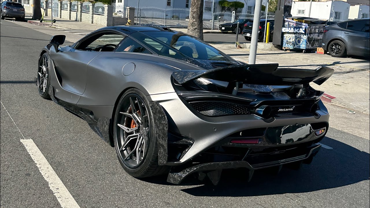 This Lamborghini Painted McLaren 720S is Filled with FORGED CARBON ...