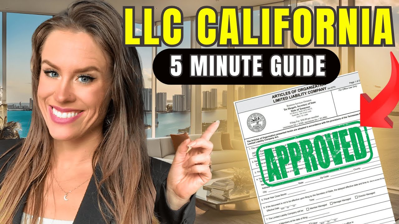How To Start an LLC in California in 2025 (Step-by-Step) - YouTube