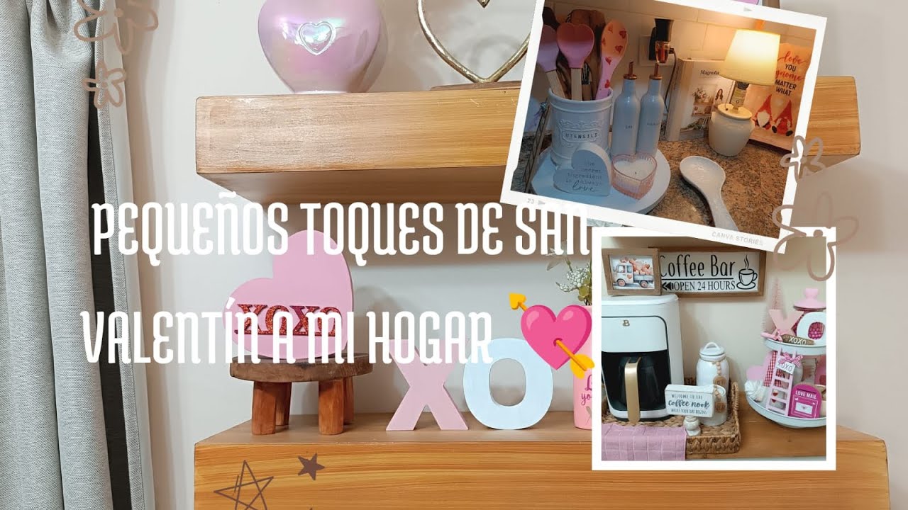 Decorando mi hogar con tonos rosas y corazones para el día de San ...