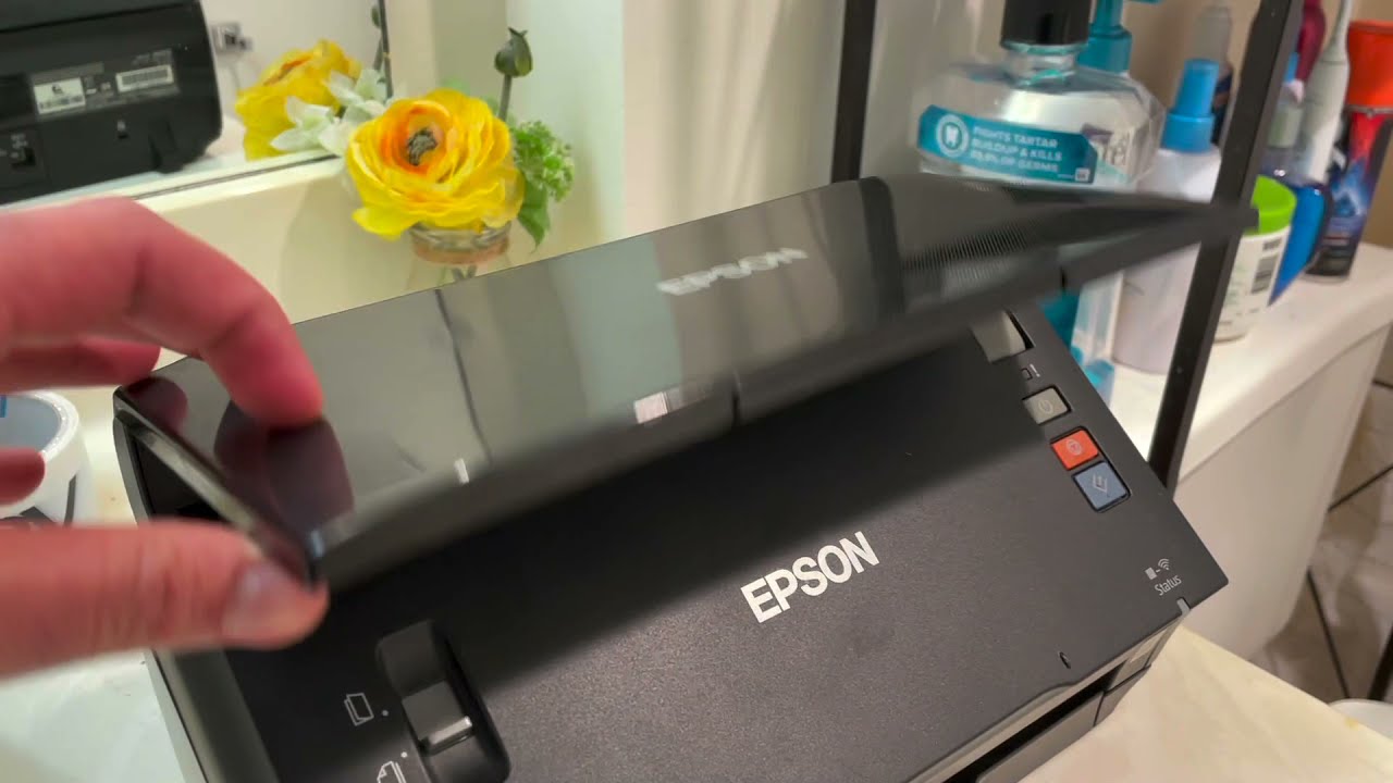 EPSON Scanner DS-560 Sheet Feed A4 DS-560 - YouTube