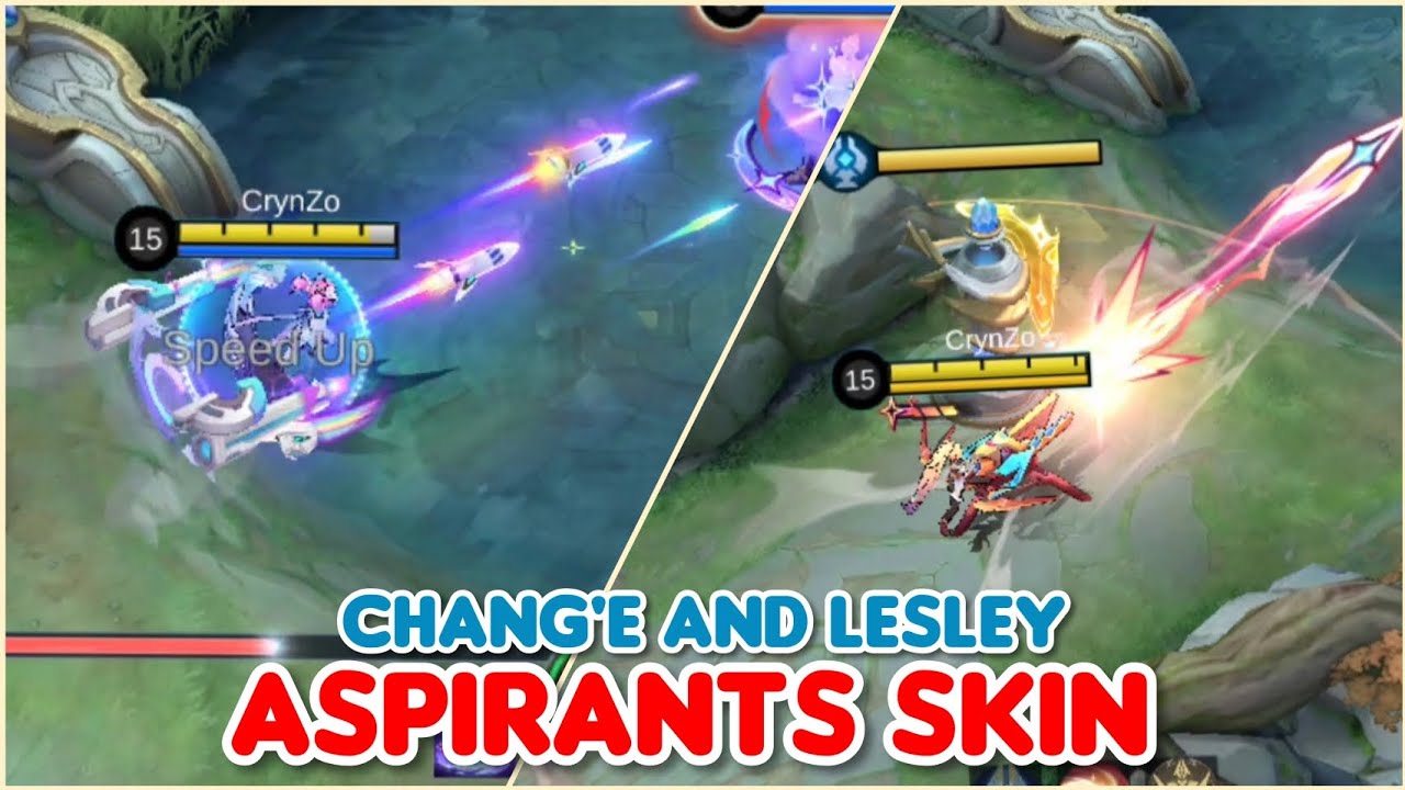 Lesley aspirant skin and Chang'e aspirant skin - YouTube