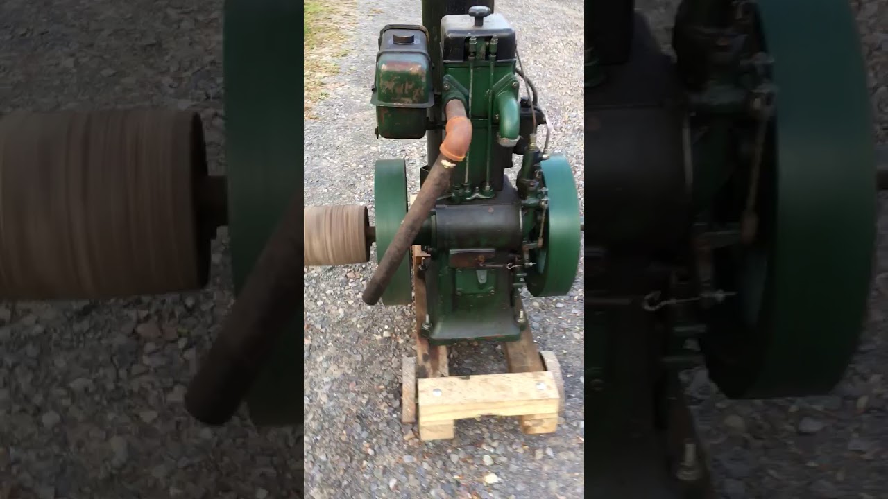 omega 8hp diesel. Listeroid. Lister clone - YouTube