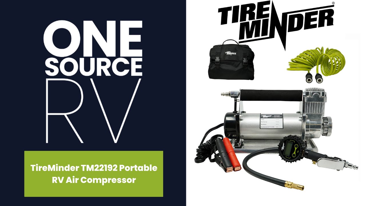 TireMinder RV Air Compressor - YouTube